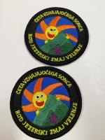 China Custom Twill Fabric Iron On Patch Embroidery 9C Rush Service Washable 50pcs for sale