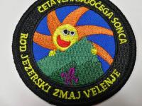 China Custom Twill Fabric Iron On Patch Embroidery 9C Rush Service Washable 50pcs for sale