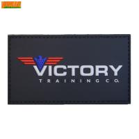 China Pantone Garment Morale PVC Patch PMS Waterproof Plastic Vinyl Offset for sale