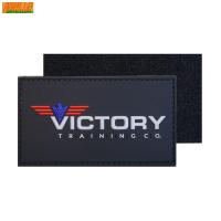 China Pantone Garment Morale PVC Patch PMS Waterproof Plastic Vinyl Offset for sale