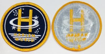 China Custom Embroidered Patch 9C Twill Pantone Washable Shrink Proof 127mm for sale