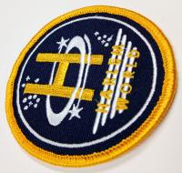 China Custom Embroidered Patch 9C Twill Pantone Washable Shrink Proof 127mm for sale
