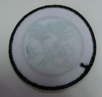 China Custom Deer Embroidery Patch 12C Twill Iron On PMS Color Shrink Proof 100 Polyester for sale