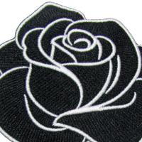 China Shrink Proof Stick On Embroidery Patch 12C Flowers PMS Fabric for sale