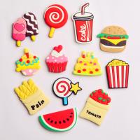 China Custom PVC Fridge Magnets 3D Soft Rubber Promotional Gift 100pcs MOQ for sale