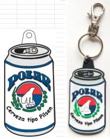 China Custom Soft PVC Keychain 2-8mm Thickness Flexible Unbreakable Promotional Gift for sale