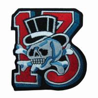 China Merrow Border Iron On Embroidered Patches Dry Cleanable Shrink Proof for sale