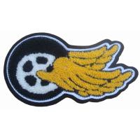 China Custom Pantone Color Chenille Embroidery Patches 0.8mm-3.5mm Washable for Clothes for sale