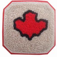 China Custom Pantone Color Chenille Embroidery Patches 0.8mm-3.5mm Washable for Clothes for sale