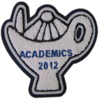 China Custom Pantone Color Chenille Embroidery Patches 0.8mm-3.5mm Washable for Clothes for sale