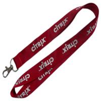 China Custom Nylon Lanyard with Pantone Color ID Badge Holder 100pcs MOQ for sale