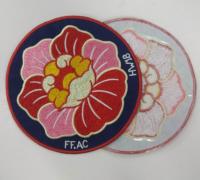 China Custom Embroidered Patches 9 Colors Washable Twill Fabric Iron On Sew On for Motorcycle Biker Clothing for sale