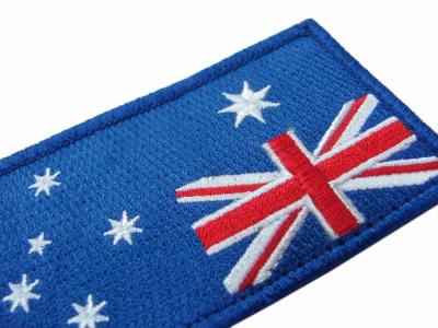 China National Flags Custom Embroidered Patch Offset Printing PMS Sustainable for sale