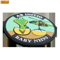 China Crocodile Morale PVC Patch Luggage Pantone With Transparent Card for sale