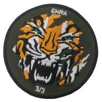 China Custom Embroidered Patches Iron On Badge 100pcs MOQ Washable Dry Cleanable Twill for sale