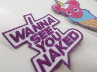 China Custom Embroidered Patch Iron On 9 Colors PMS Washable for Kids Clothing Jackets Bags for sale