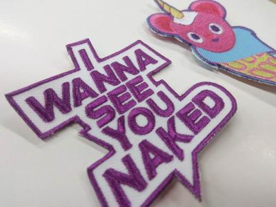 China Custom Embroidered Patch Iron On 9 Colors PMS Washable for Kids Clothing Jackets Bags for sale