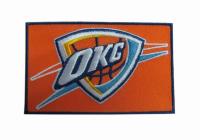 China Custom NBA Teams Embroidered Fabric Patches 12C Twill Iron On Velcro Backing 127mm for sale