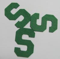 China Custom Embroidered Patches Self Adhesive 3M Sticker Iron On A-Z Alphabet Letters DIY Clothing Accessories for sale