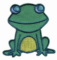 China Custom Animal Shape Iron On Embroidery Patch Heat Cut Border for Clothing for sale