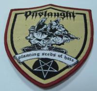 China Custom Plating Woven Label Patch Yellow Merrow Border 50pcs Minimum Eco Friendly for sale