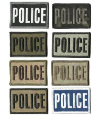 China Custom Embroidered Patch Twill Fabric Iron On Sew On Badge for Clothing Bag 150mm for sale