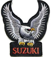 China Custom Embroidered Iron On Patches Twill Fabric 9 Colors Free Design Custom Size for sale