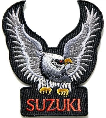 China Custom Embroidered Iron On Patches Twill Fabric 9 Colors Free Design Custom Size for sale