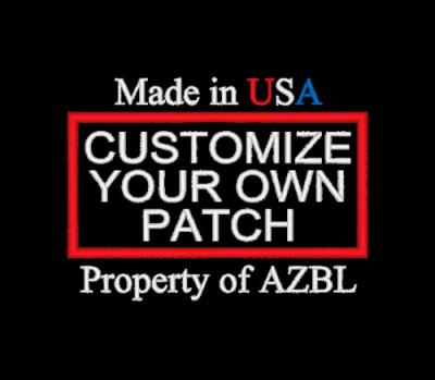 China Custom Embroidered Patch Personalized Funny Saying Biker 100mm Wide Iron On Backing for sale