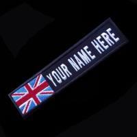 China Custom Embroidered Cloth Flag Patch for Military Airsoft with Backing Options 50pcs MOQ for sale
