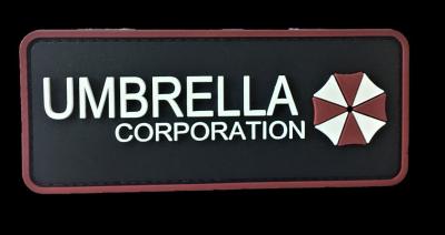 China Custom Soft Rubber PVC Patch with Velcro Backing Silkscreen Printing 50pcs MOQ for sale