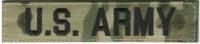 China Custom Embroidered Tactical Patches Hook and Loop Backing 50pcs Low MOQ Military Name Tape for sale