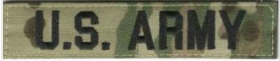 China Custom Embroidered Tactical Patches Hook and Loop Backing 50pcs Low MOQ Military Name Tape for sale