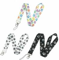 China Custom Eco Friendly Lanyard 900x25mm with Metal Hook PMS Color Printing for sale