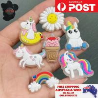 China Custom PVC Fridge Magnet Set 7pcs Luminous Unicorn Promotional Gift for sale