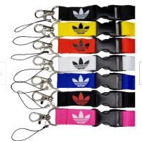 China Custom Polyester Lanyard with Detachable Key Ring 900x25mm PMS Color for sale