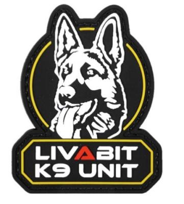 China Custom 2D 3D PVC Morale Patch Hook and Loop Tactical Patch for Police Military for sale