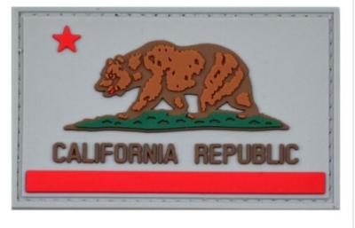 China Custom Soft PVC Morale Patch 3D Eco Friendly 50pcs Low MOQ for sale