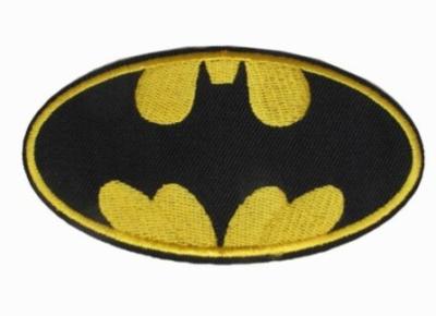 China Custom Embroidered Iron On Patch Twill Fabric 150mm Wide for Garment Clothing Decoration for sale