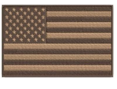 China Custom Embroidered Patch Iron On Backing Twill Fabric 100mm Size Custom Shape Design for sale
