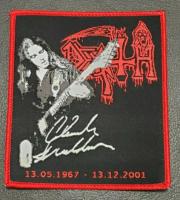 China Custom Woven Patch 100pcs MOQ Polyester Yarn Iron On Velcro Backing for Clothing Bags Jackets for sale