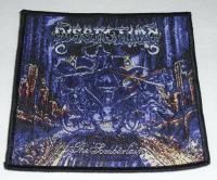 China Dissection The Somberlain Custom Woven Patch Paper Coating Pantone Color Custom Size for sale