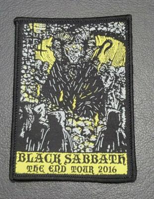 China Custom Iron On Woven Patches 100 Polyester Yarn Merrow Border for Jackets Bags for sale