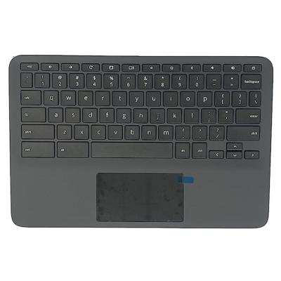 China HP Chromebook 11a G8 EE Laptop Palmrest Keyboard Assembly L92832-001 Original Grade A+ for sale