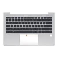 China M23769-001 HP Probook 440 G8 Palmrest Upper Cover with Backlit Keyboard 14 inch for sale