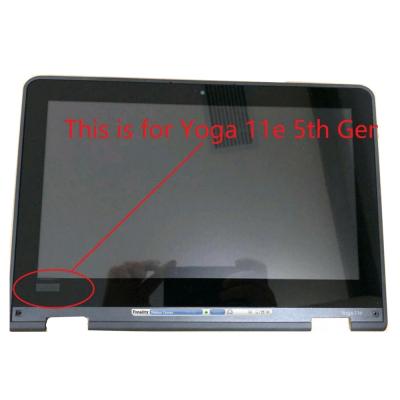 China 01LW704 Lenovo Yoga 11E 5G 20LM HD LCD Touchscreen Assembly with Frame Board for sale