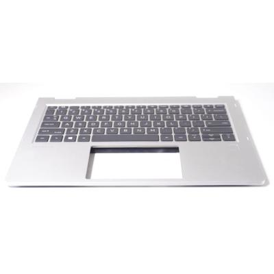 China M03444-001 HP ProBook x360 435 G7 Palmrest Keyboard Assembly Silver 100% New for sale