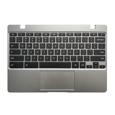 China Samsung Chromebook 4 XE310XBA 11inch Palmrest Keyboard Assembly Silver BA98-01976A for sale