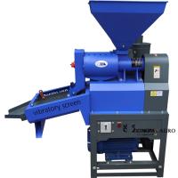 China 7.5KW 380V Mini Auto Rice Mill Paddy Dehusking Machine 700-750kg/h Compact Design for sale
