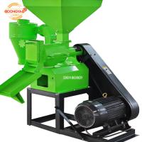 China 7.5KW 380V New Design Big Capacity Portable Rice Mill Machine 700kg/h for Commercial Use for sale